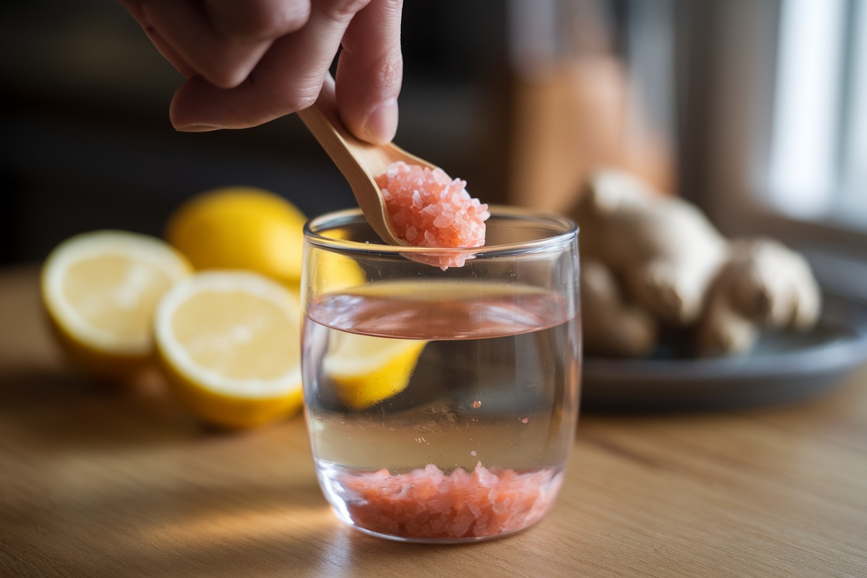 Japanese Pink Salt Weight Loss Drink Recipe – Easy Detox Recipe